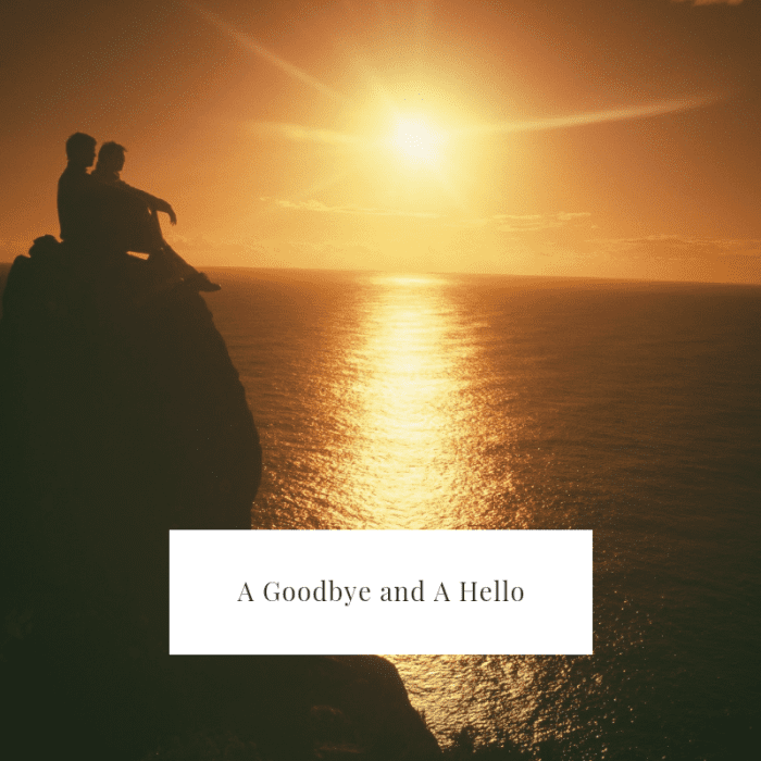 A Goodbye and a Hello - HubPages