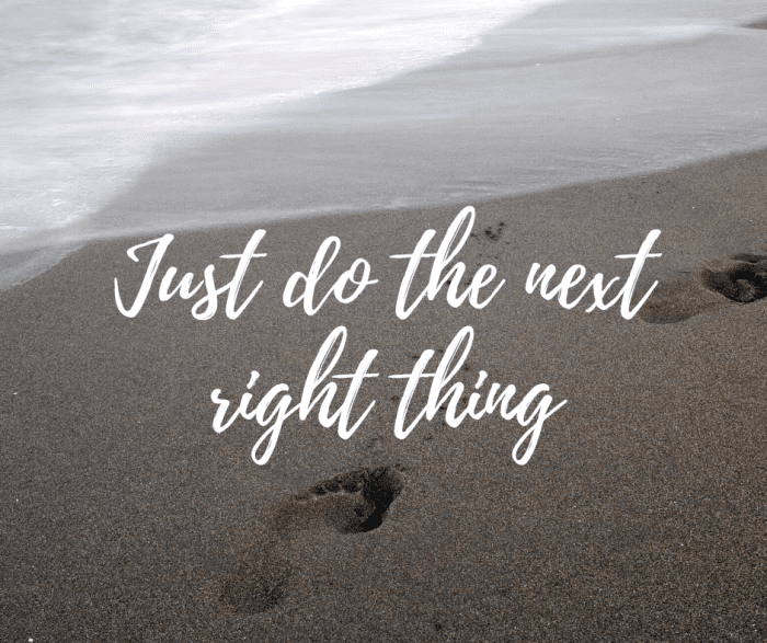 The Next Right Step - HubPages