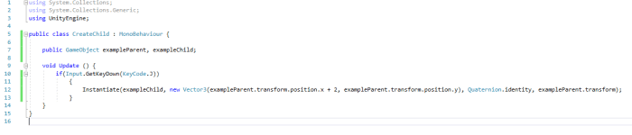 How to Create a Child GameObject in Unity - HubPages