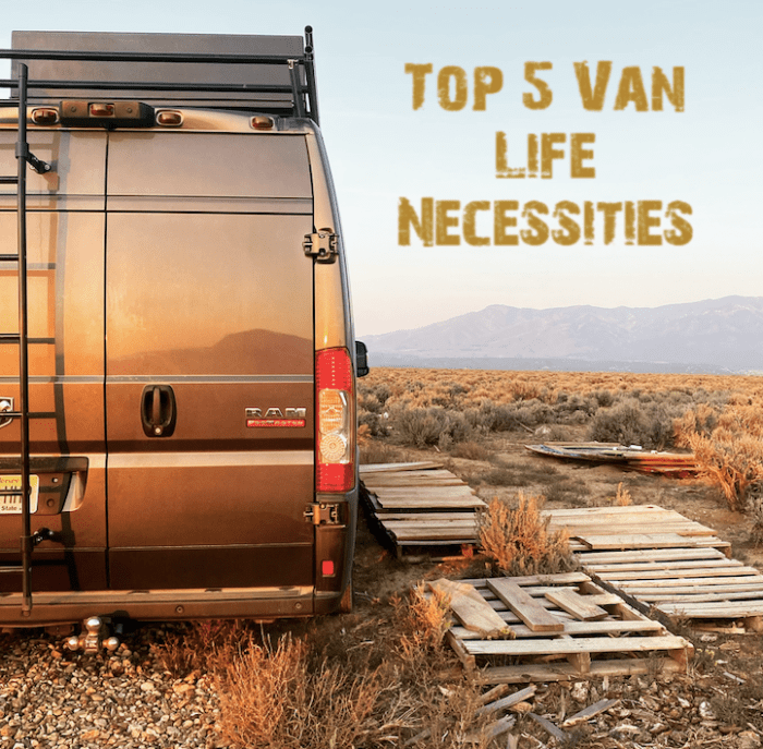 The Top 5 Totally Off-Grid Van Life Necessities - HubPages