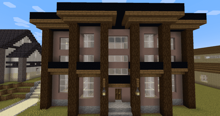 5 Real World House Styles Recreated in "Minecraft" - LevelSkip
