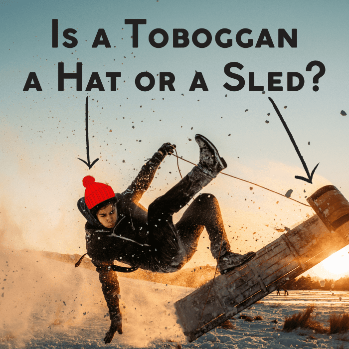 What Is a Toboggan: Hat or Sled? - HubPages
