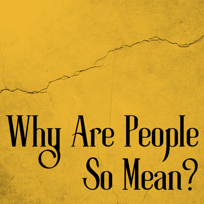 11 Reasons People Are Mean and How to Deal With Them - HubPages