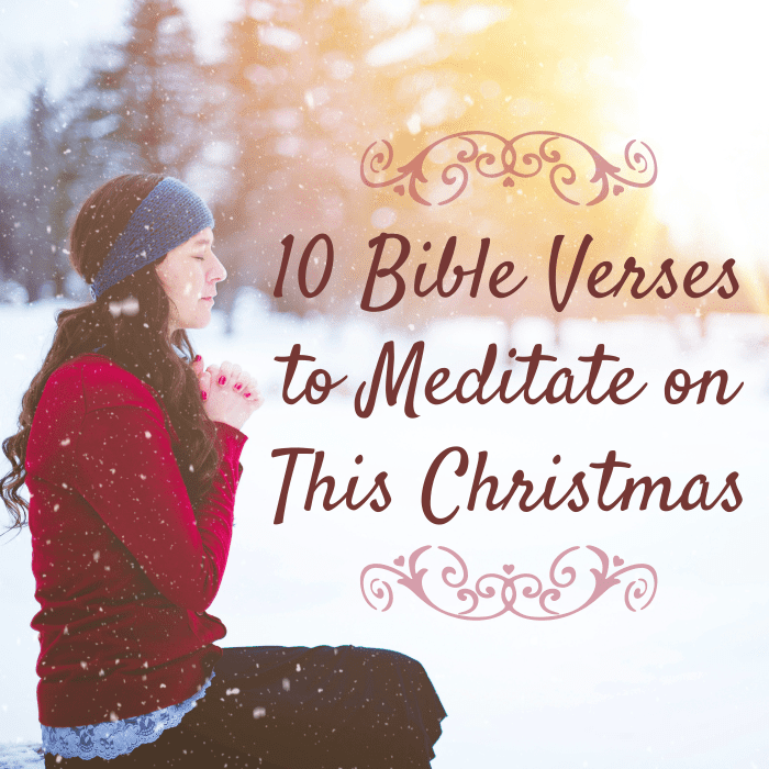 10 December Bible Verses to Meditate on This Christmas - LetterPile