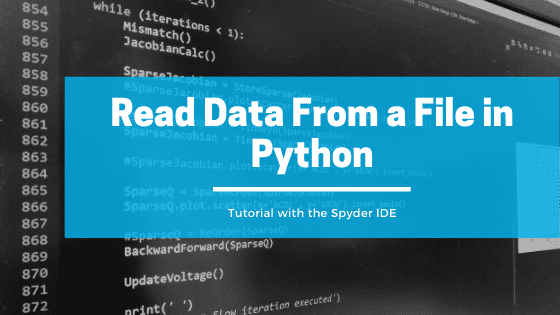 How To Read Data From A File In Python Owlcation