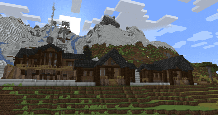 "Minecraft": Building a Caves and Cliffs Ski Lodge - HubPages