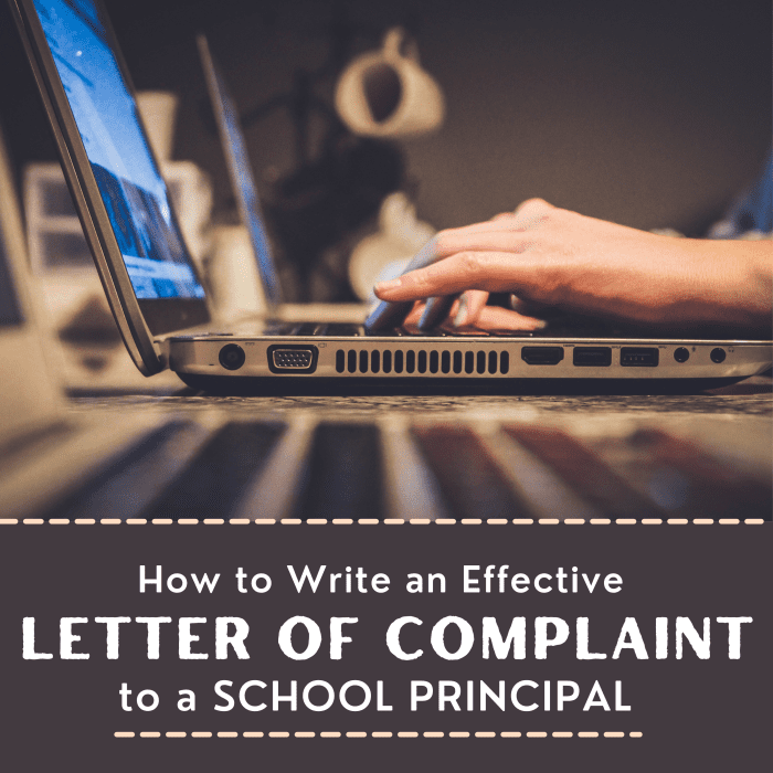 Sample Complaint Letters to a Principal From a Parent - WeHaveKids