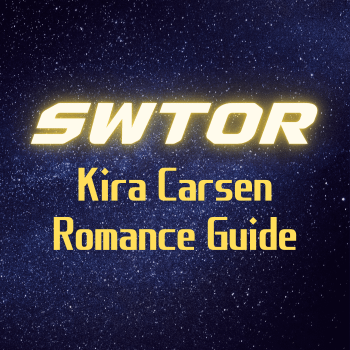 "SWTOR" Guide to Romance With Kira Carsen - HubPages