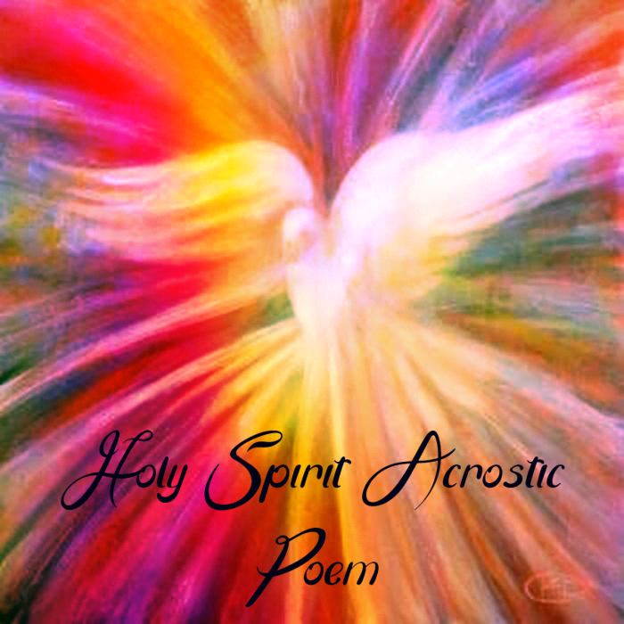 Holy Spirit Acrostic Poem - HubPages