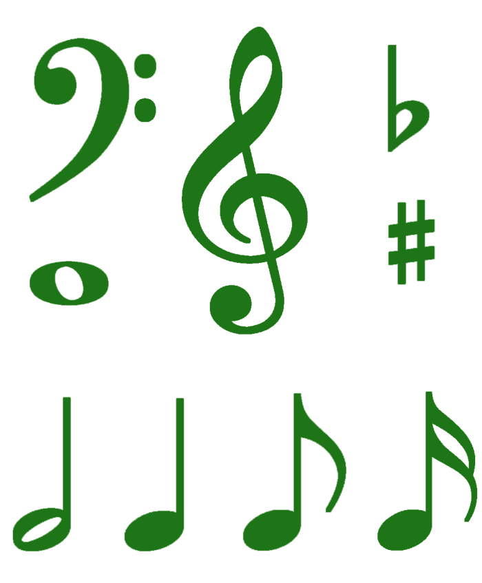 Free Clip Art - Music Notes & Symbols - HubPages