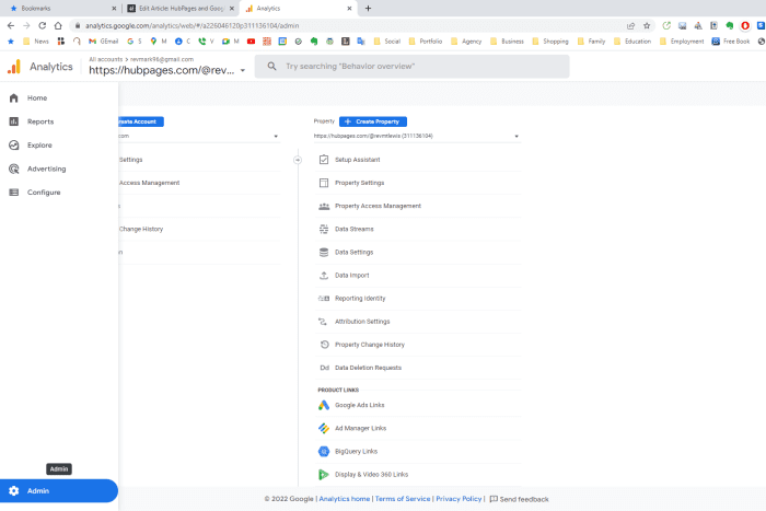 Using Updated Google Analytics on HubPages - HubPages