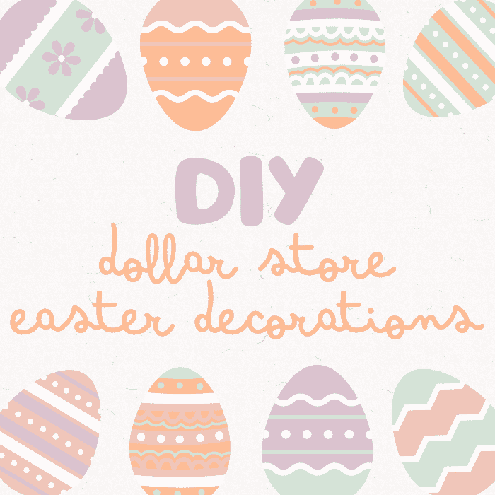 60+ Adorable Budget Easter Craft Ideas That Can Be Made With Dollar ...