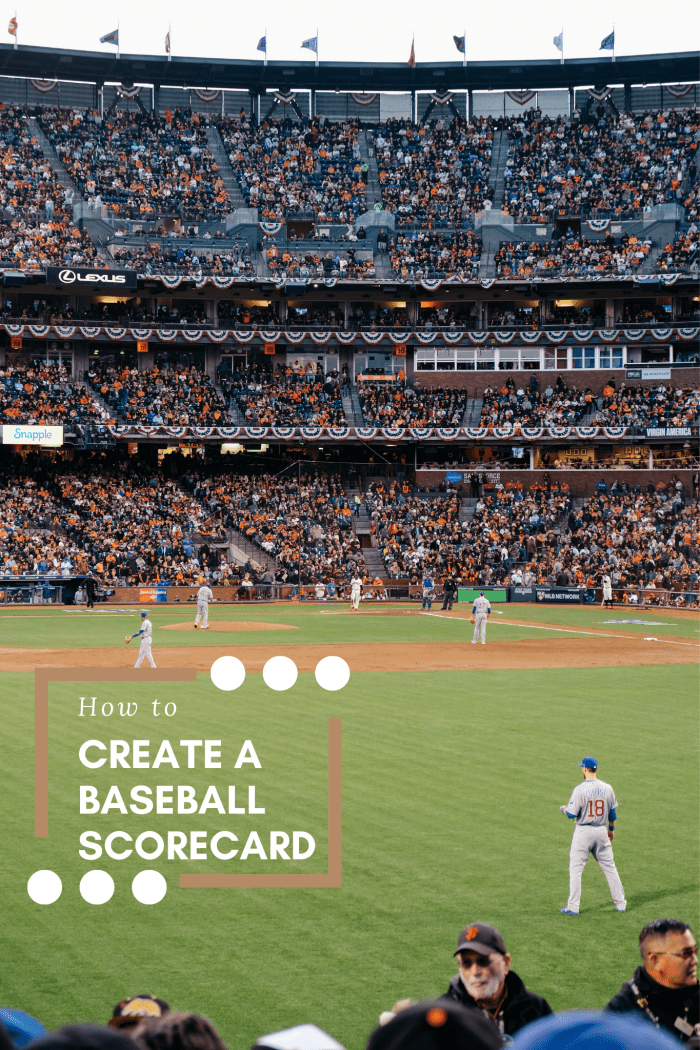 How to Create a Baseball Scorecard - HubPages