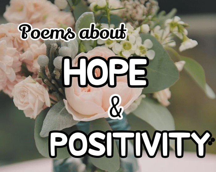3 Poems About Hope And Positivity - LetterPile