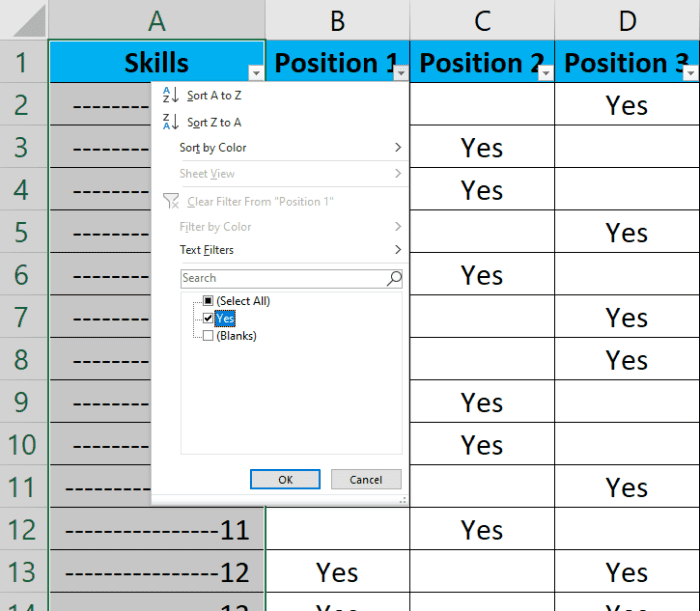 How to Write Your Perfect Customized Resumes Faster Using Excel - a CV ...
