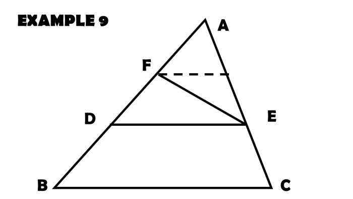 Triangle Proportionality Theorem (With Proof and Examples) - HubPages