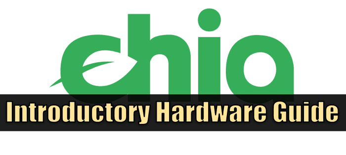 Chia Plotting Guide to SSDs and HDDs for Parallel Plotting - HubPages