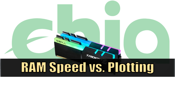 Chia Plotting: Testing RAM Speed Impact on Plot Output - HubPages