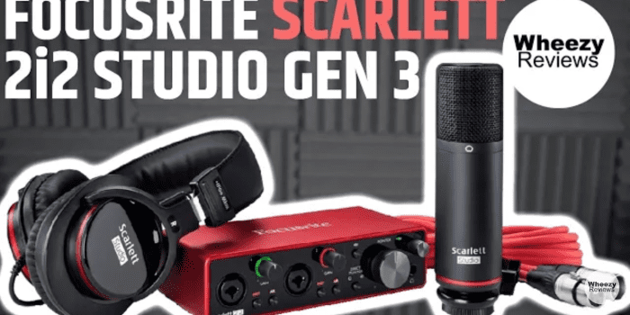 Review of the Best Condenser Microphone Focusrite Scarlett 2i2 - HubPages