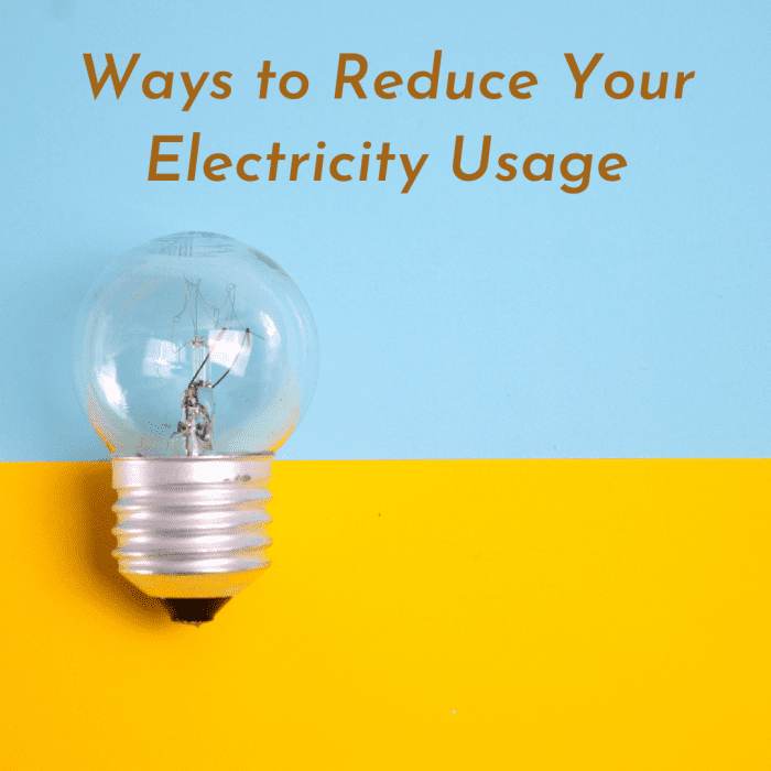 How to Use Less Electricity - HubPages