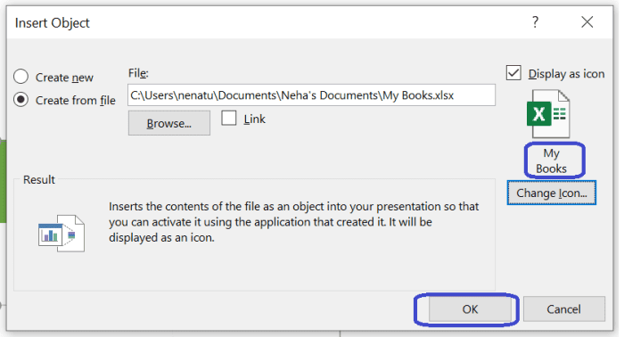How To Embed A File As An Object In Powerpoint Hubpages