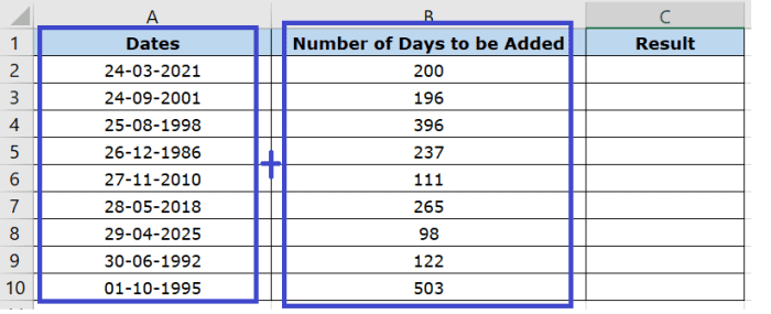 How To Add Days To Dates In Excel And Get The Result In A Date Format 