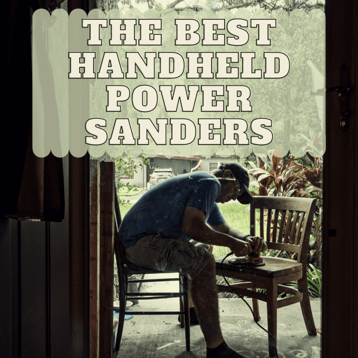 A Beginner's Guide to the Best Handheld Power Sanders - Dengarden