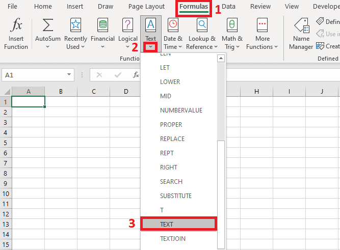 How To Use The TEXT Function In Excel TurboFuture