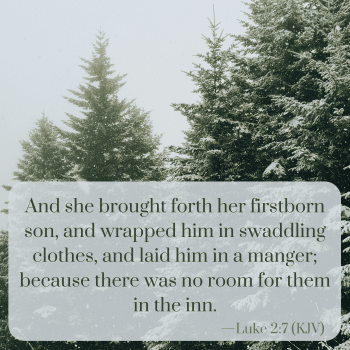 10 December Bible Verses to Meditate on This Christmas - LetterPile