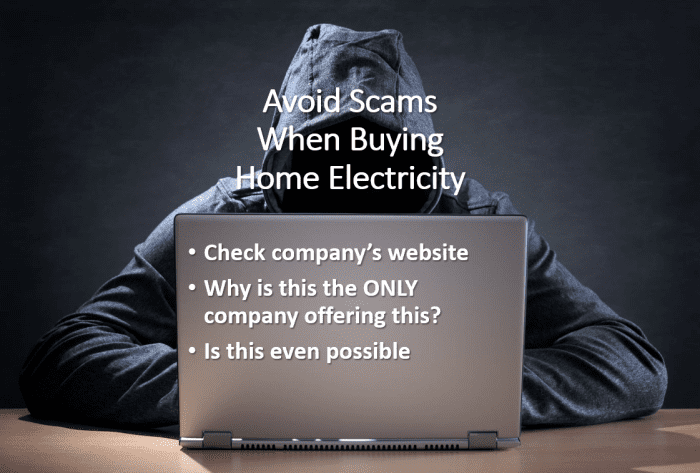 Avoid Home Electricity Sales Scams - Part 1 - HubPages