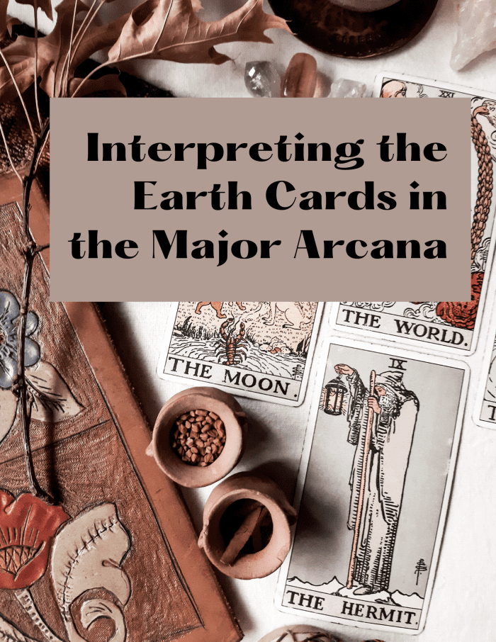 Empress, Hierophant, Hermit, Devil, and World: Earth Elemental Tarot ...