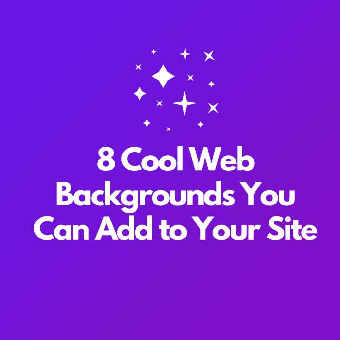 8 Cool Web Backgrounds You Can Add to Your Site - HubPages