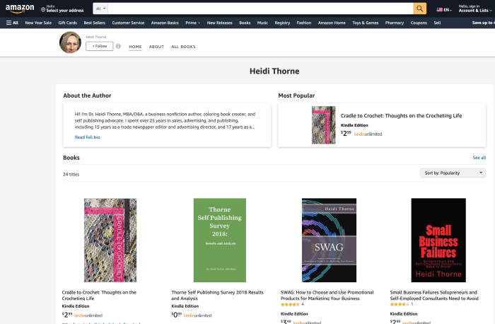 New Amazon Author Pages - HubPages