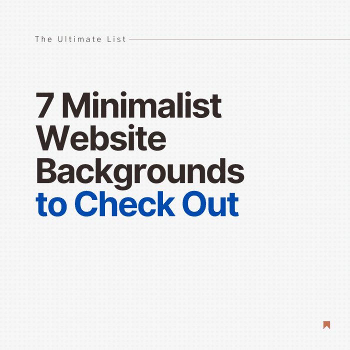7 Minimalist Website Backgrounds to Check Out: The Ultimate List - HubPages