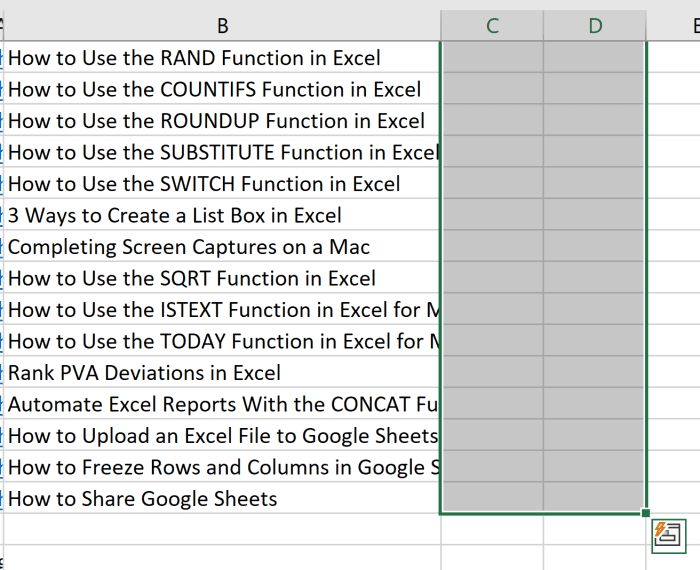Streamline Your Google SEO Research With Excel Formulas - TurboFuture