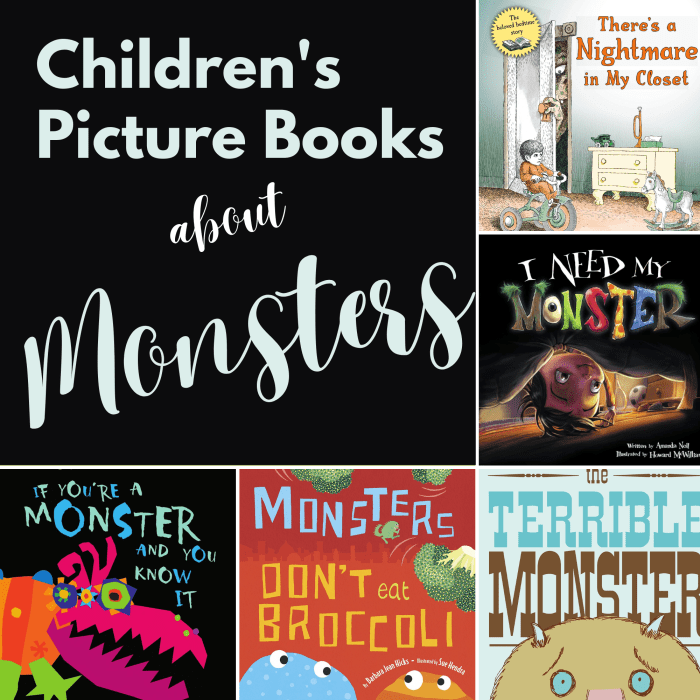 Children's Picture Books About Monsters for Preschool and Early ...