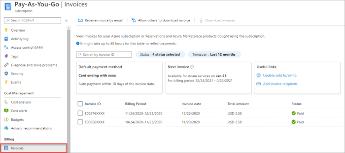 Microsoft Azure- Working With the Azure Billing and Cost Management Api ...