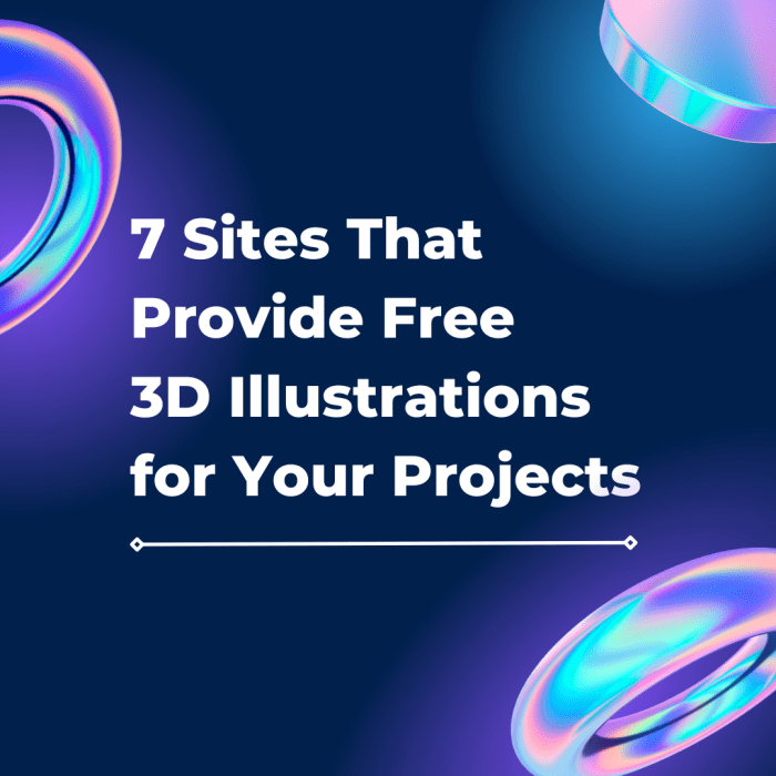 7 Sites With Free 3D Illustrations for Websites and Projects - HubPages