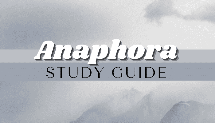 Anaphora as a Literary Device: Usage and Meaning - HubPages