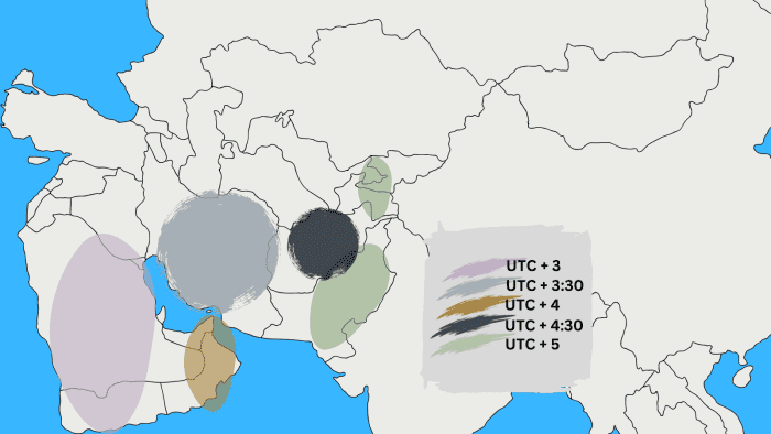 Weird Time Zones From West to East - WanderWisdom
