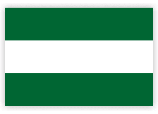 20 Stunning Flags With Green-White-Green Designs Around the World ...