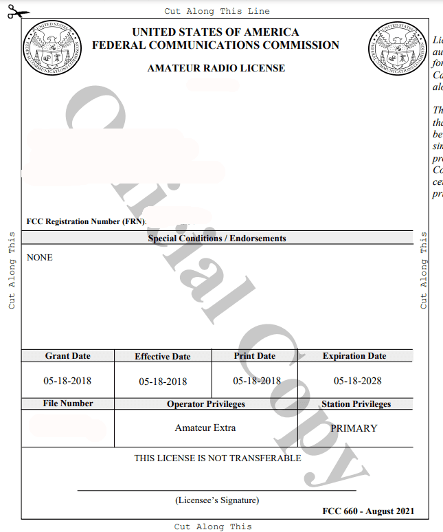 How to Print an Official Copy of Your Ham Radio License - HubPages