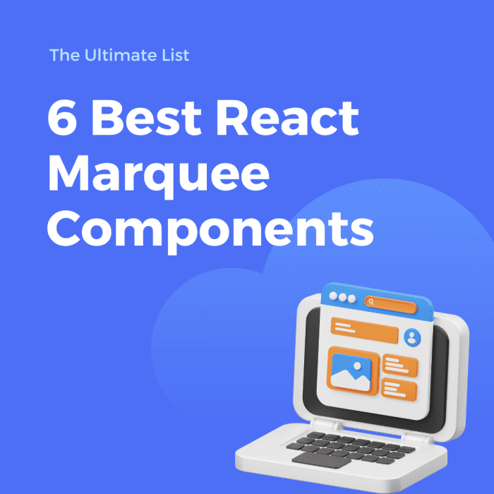 6 Best React Marquee Components: The Ultimate List - HubPages