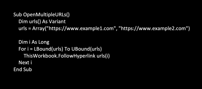 Use VBA to Open a URL From a Button in Excel - HubPages