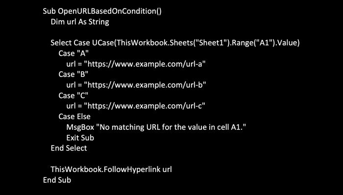 Use VBA to Open a URL From a Button in Excel - HubPages