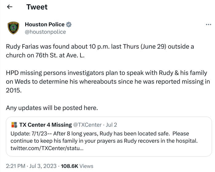 Rudy Farias: Houston Boy Held Hostage for Eight Years by His Own Mother ...