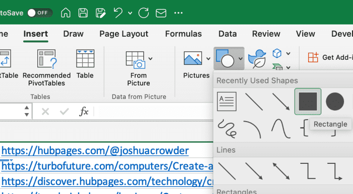 Create a Button in Excel to Open Multiple Hyperlinks - HubPages