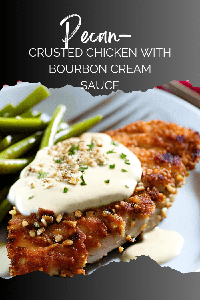 Pecan-Crusted Chicken with Bourbon Cream Sauce - HubPages