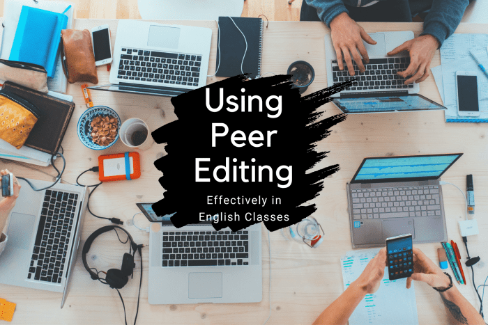Using Peer Editing Effectively in English Classes - HubPages