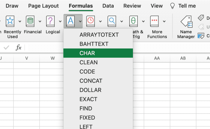 How to Use the CHAR Function in Excel for Mac - HubPages